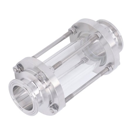 In Line Sight Glass With Clamp End, 304 Stainless Steel Sanitary Sight ...