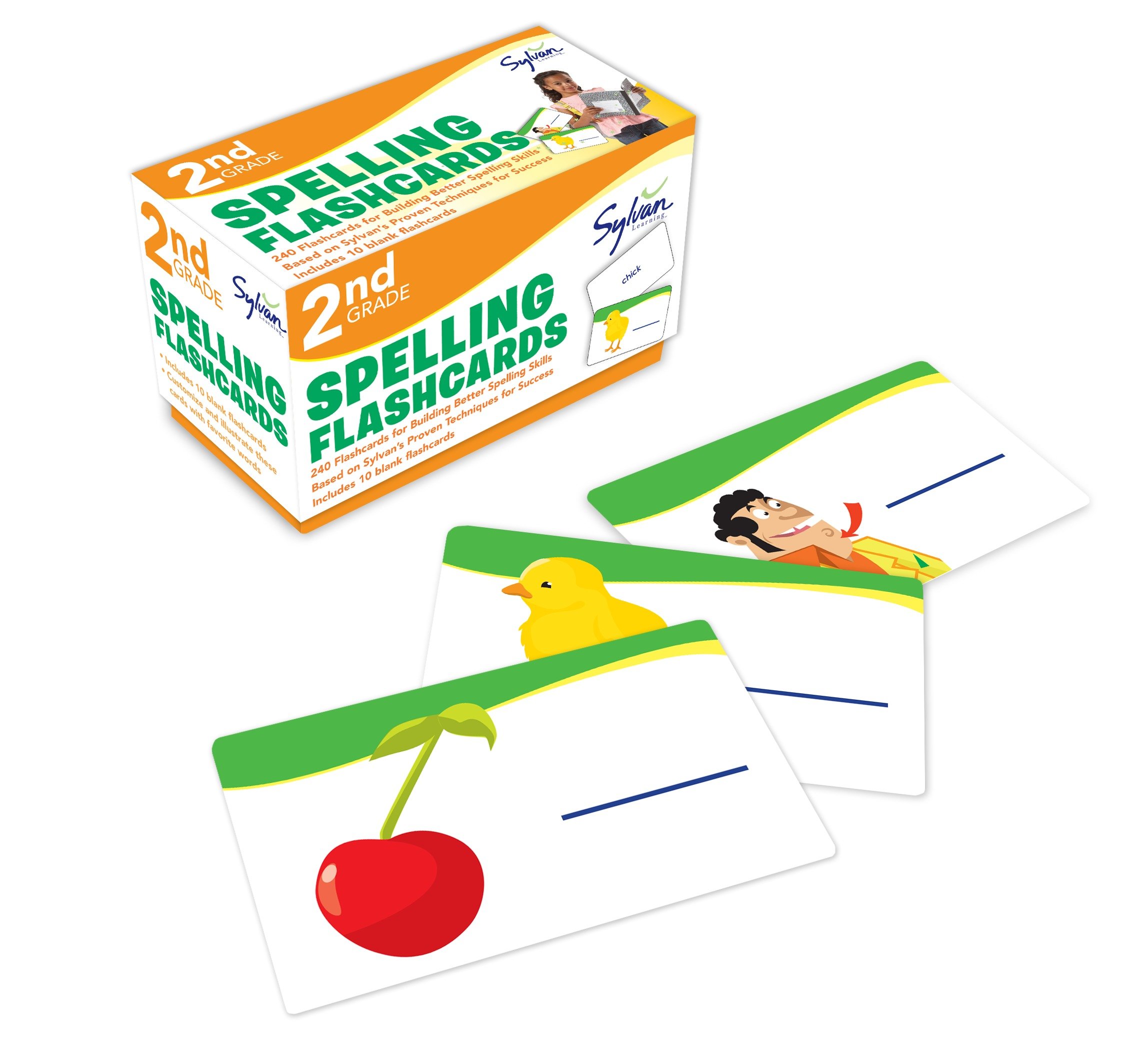 2nd Grade Spelling Flashcards 240 Flashcards For Building Better