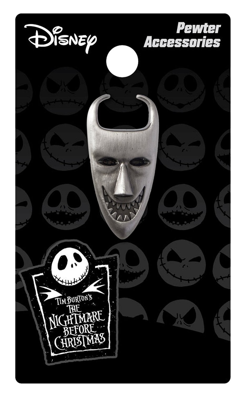 Pin - Nightmare Before Christmas - Lock Mask Pewter Lapel Licensed ...