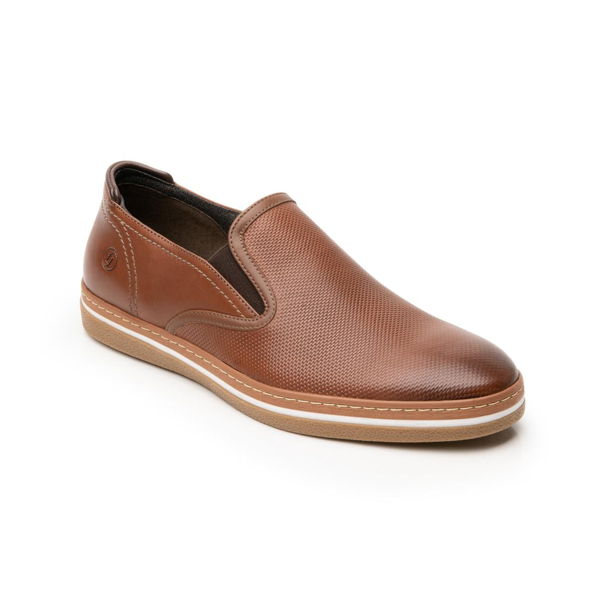 Zapato Loafer Flexi Para Hombre Estilo 406803 Tan Confort cafe 30 Flexi ...