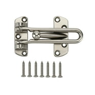 Keyed Chain Door Guard, Brite Brass Finish - Walmart.com