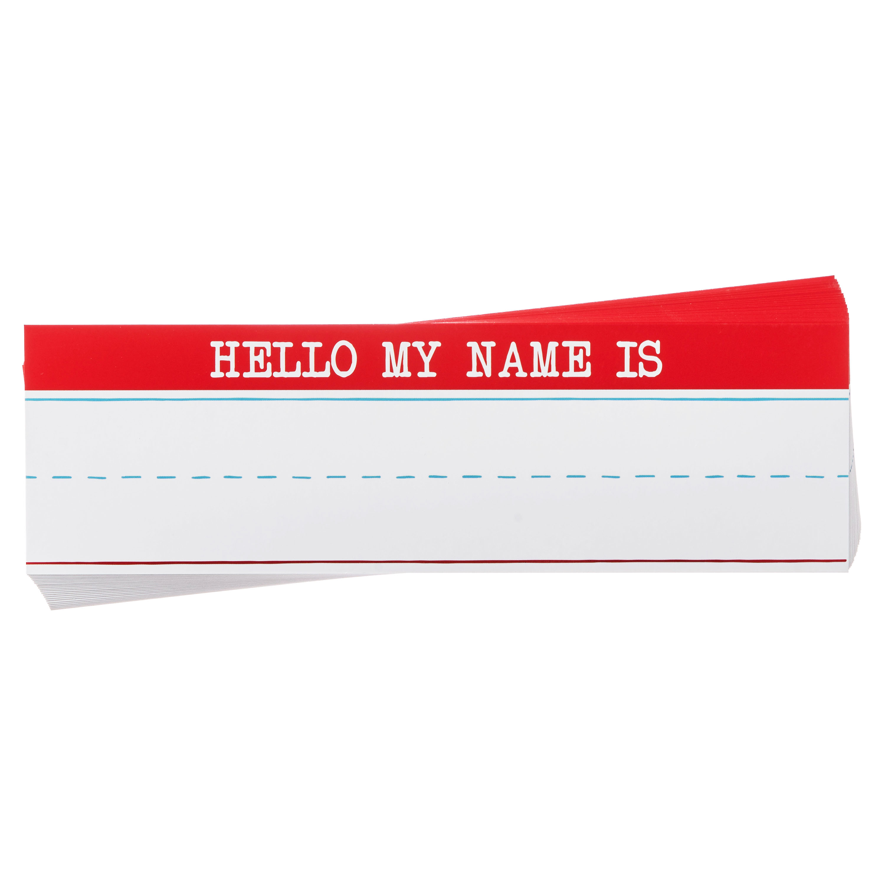 Pen + Gear Classroom Essentials Red Name Plates, 24 Count - Walmart.com