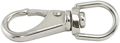 Stainless Steel Swiveling Round Eye Quick Snap, Hooks, Chain connectors ...