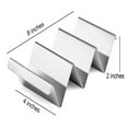 Semfri Stainless Steel Taco Holders, 2 Pack, Taco Stand Rack, Oven ...