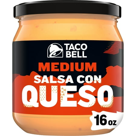 Taco Bell Medium Salsa Con Queso Cheese Dip, 15 oz Jar – Walmart Inventory Checker – BrickSeek