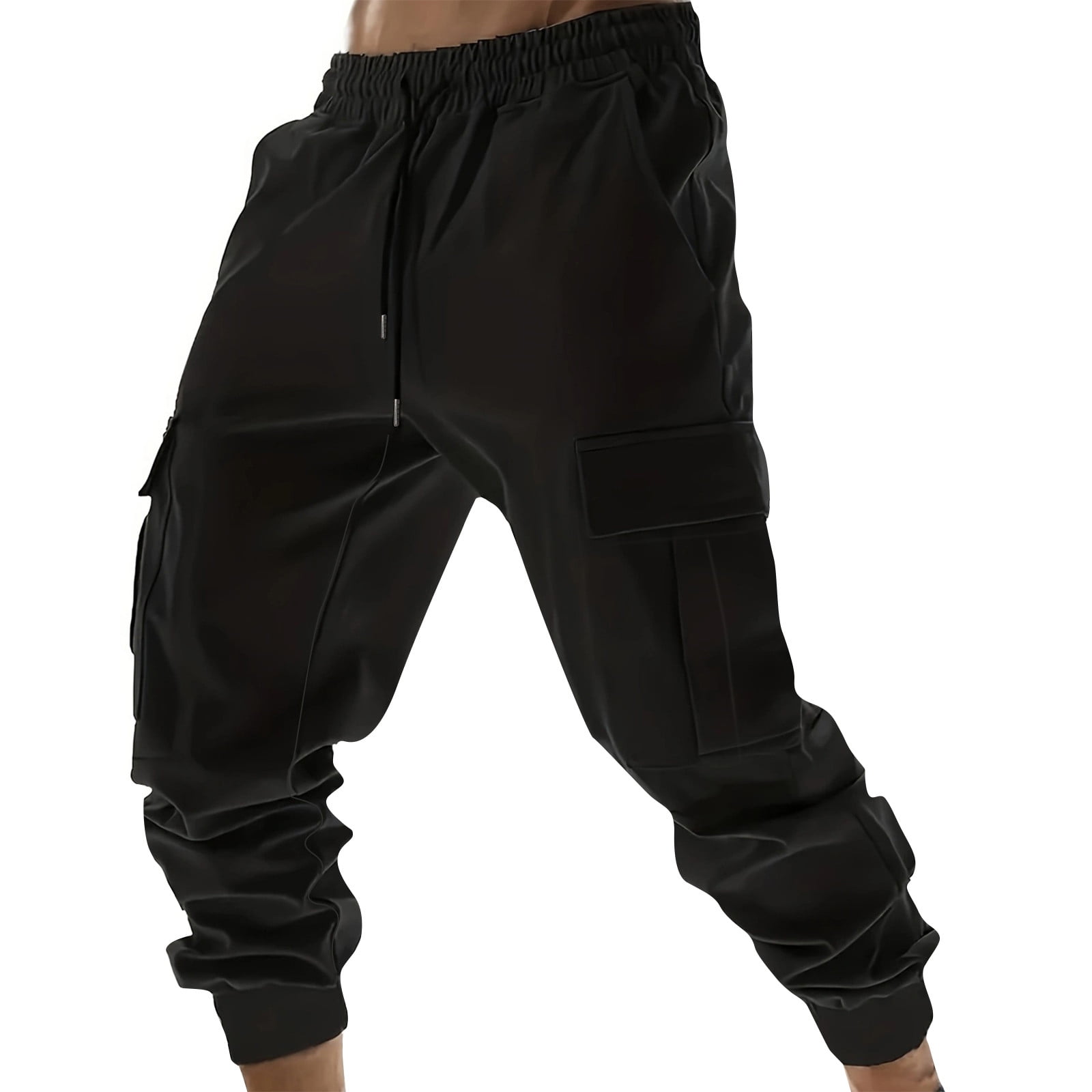 Click here for Faiwad Cargo Sweatpants For Men Fleece Elastic Wai... prices