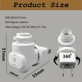 SRWEHG-Auto On Sensor Plug in Night Light Module,Wall Light Plug with ...