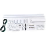 Fetcoi Electric Curtain Tracks With Remote Control Drapery System PC ...