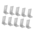 10Pcs Solar Panel Module Aluminum Bracket Replacement Mount Bracket For ...