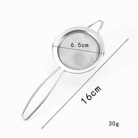 6.5cm/2.6in Fine Mesh Sieve Stainless Steel Mini Tea Strainer for ...