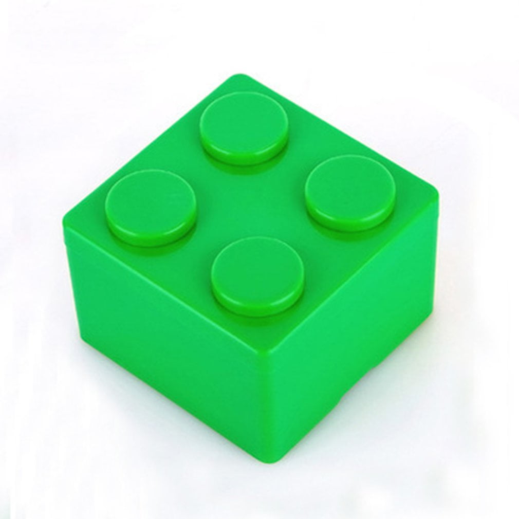 2X Building Block Storage Box Plastic Storage Box Stationery Storage ...