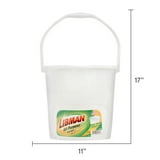Libman 3 Gallon All-Purpose Bucket White Polypropylene Height 13.75 in ...