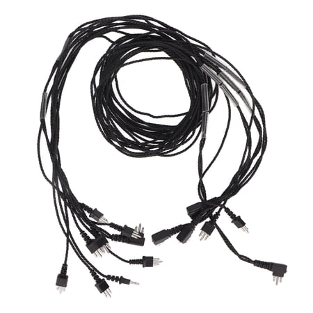 Hearing Aids Receiver Cord, 3pin Hearing Aids Receiver Cable Rounded ...