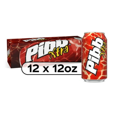 Pibb Zero Sugar Diet Soda, Spicy Cherry Flavor, 12 fl oz, 12 Pack Cans ...