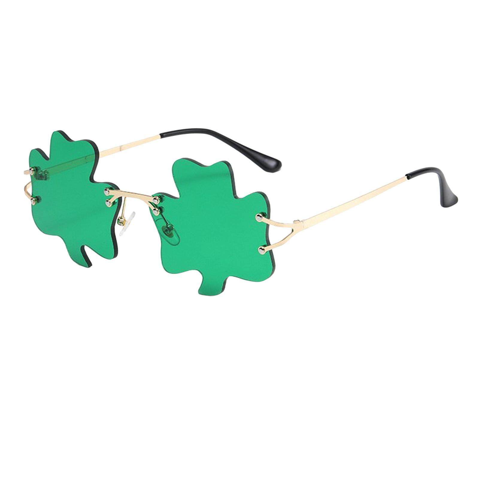 Creative Sunglass Photo Prop Mujeres Hombres Diversión Sin montura ...