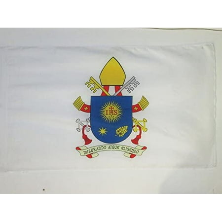Coat of Arms of Pope Francis Flag 2' x 3' for a Pole - Vatican Flags 60 ...