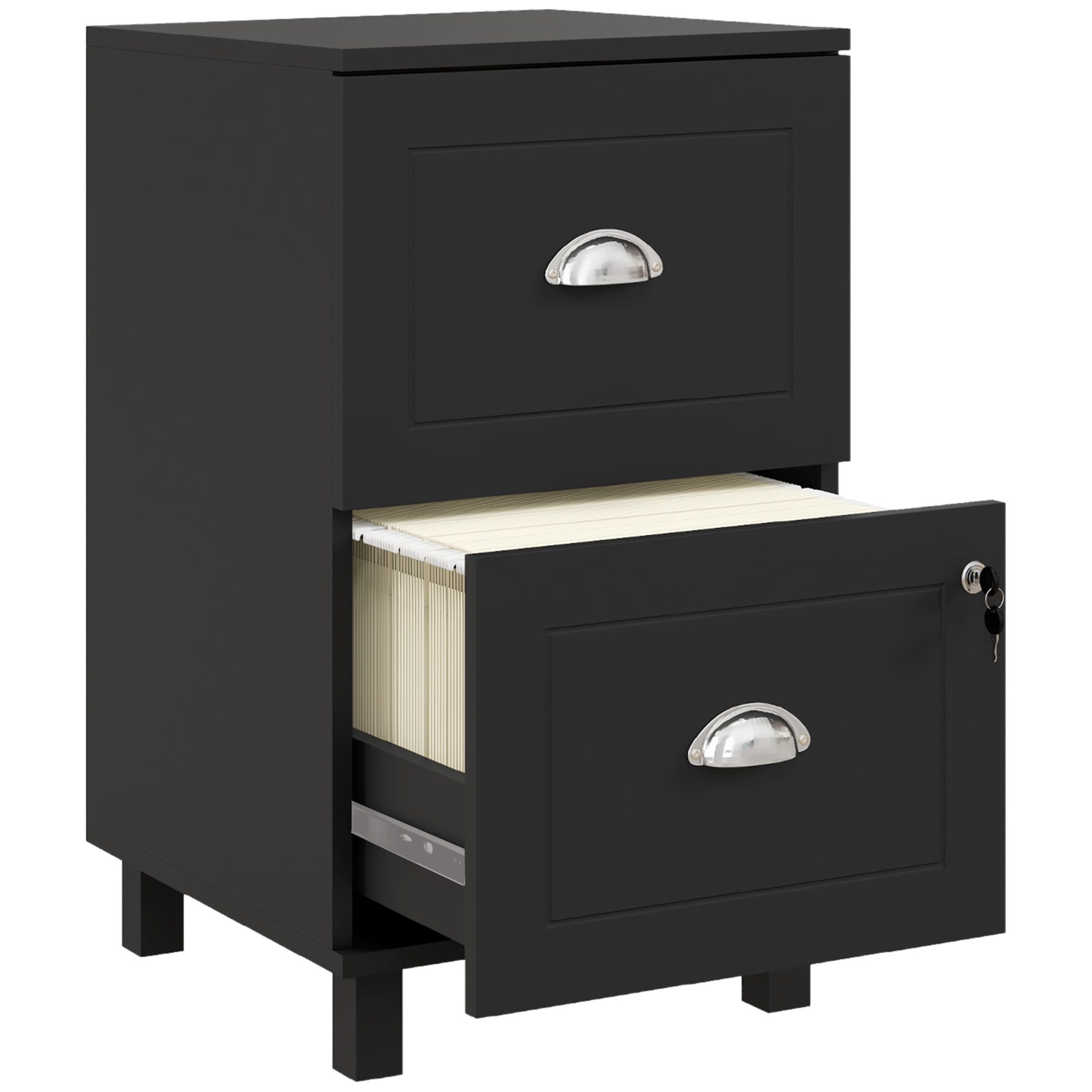 Click here for Homcom Lockable 2 Drawer File Cabinet With Hanging... prices