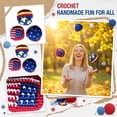 3pc Knitted Footbag Sack for Kick Ball, Assorted Foot Bag Crochet for ...