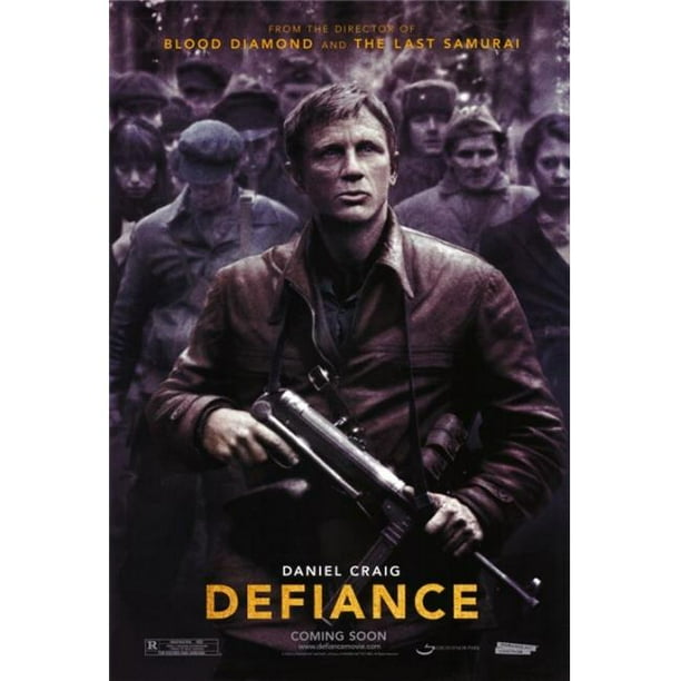 Pop Culture Graphics MOVGI3239 Defiance Movie Poster, 11 x 17 - Walmart.ca