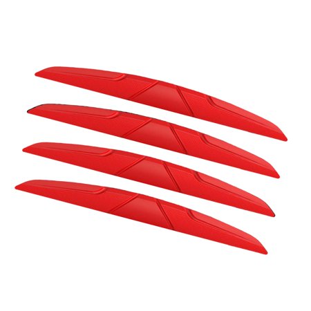 Side Bar Stickers Rearview Mirror Crash Barriers Red | Walmart Canada