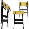Colourtree Portable Folding Workmate Workbench 220 Pound Capacity ...