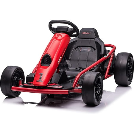 Diayung Electric GoKart, 24V Outdoor Racer Drifter Go Kart Drift Car ...