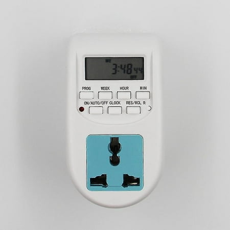 Digital Energy Saving Timer Programmable Electronic Timer Plug Eu Display Starlight | Walmart Canada