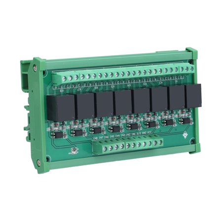 Relay Module, High Low Relays DIN Rail Mount 5V/12V/24V For Automation ...
