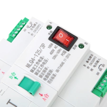 Dual Power Automatic Transfer Switch, Dual Transfer Switch To High ...