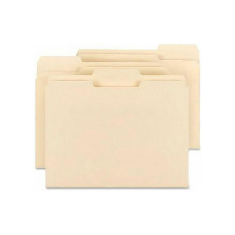 Mega Uno Wholesale Straight Cut 1-ply Letter-size File Folders By Smead ...