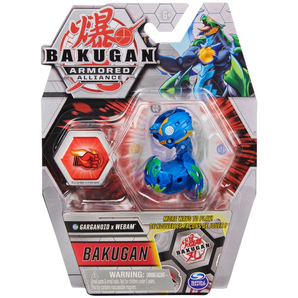 Bakugan, Fused Gargonoid x Webam, 2-inch Tall Armored Alliance ...