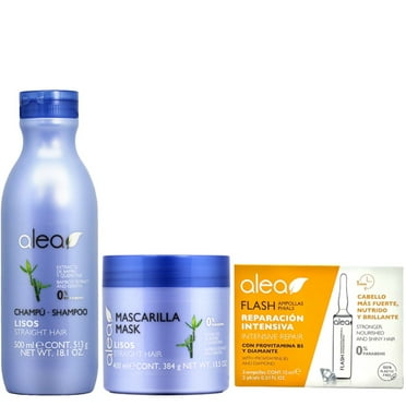 Alea Straight Hair with Bamboo Extract & Keratin Shampoo + Mask "Set ...