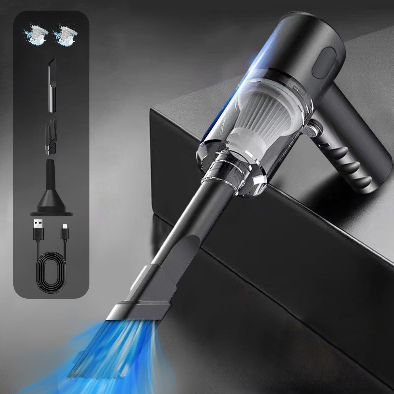 Click here for Aqestyerly Handheld Car Vacuum Cleaner 120w Powerf... prices