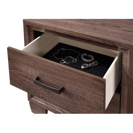 Coaster 205322-CO Medium Warm Brown Nightstand - Walmart.com - Walmart.com