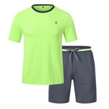 Men's activewear Short Sets 2 Piece Outfits Athletic Gym Jogging ...