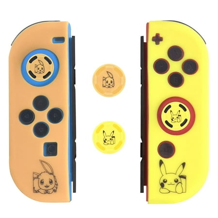 Dainslef 4 in 1 Joycon Silicone cover for ATTOE Switch Pokemon Pikachu ...