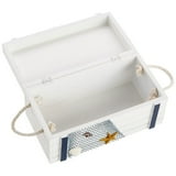 Nautical Box Set, Beach Theme Wooden Jewelry Boxes for Ocean Decor (3 ...