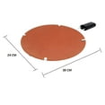 Earthenware Clay Tawa Mitti Ka Tawa Combo - Clay Tawa With Stand ...
