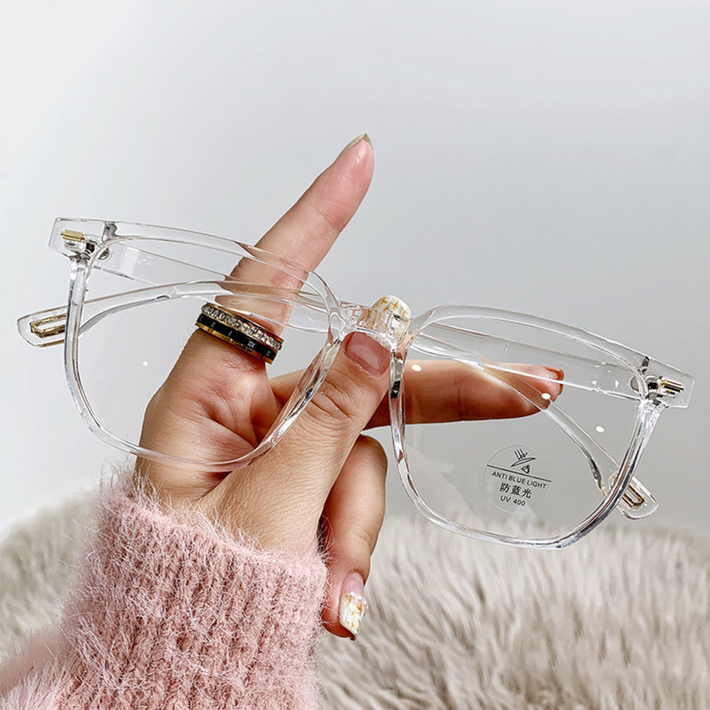 TR90 Larg Ins Glasses Vision Care Anti Glare Gaming Glasses for PC Laptop Gamer Transparent ...