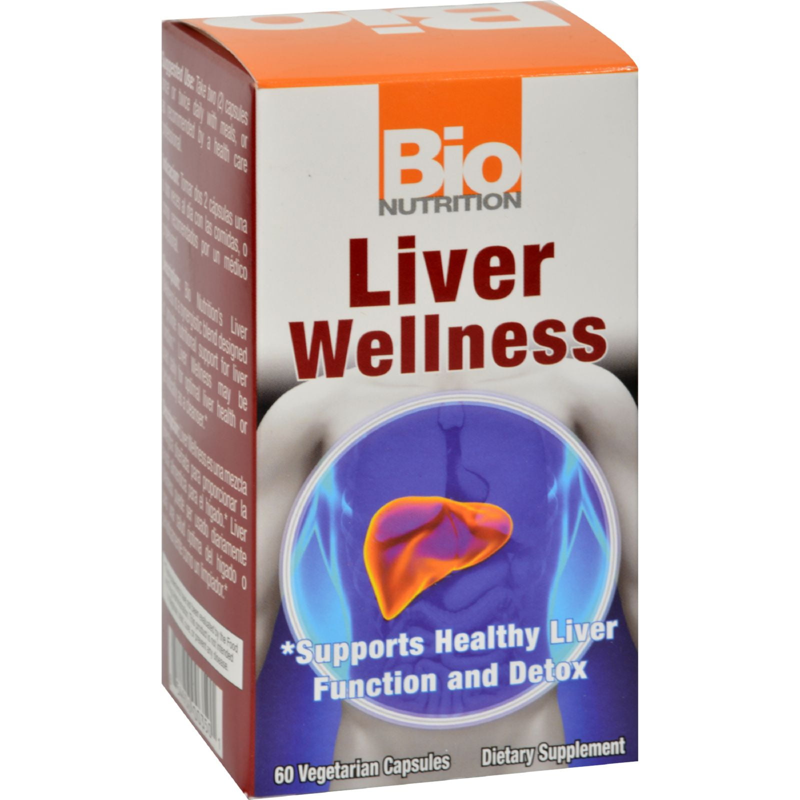 Bio Nutrition - Liver Wellness - 60 Vegetarian Capsules - Walmart.com