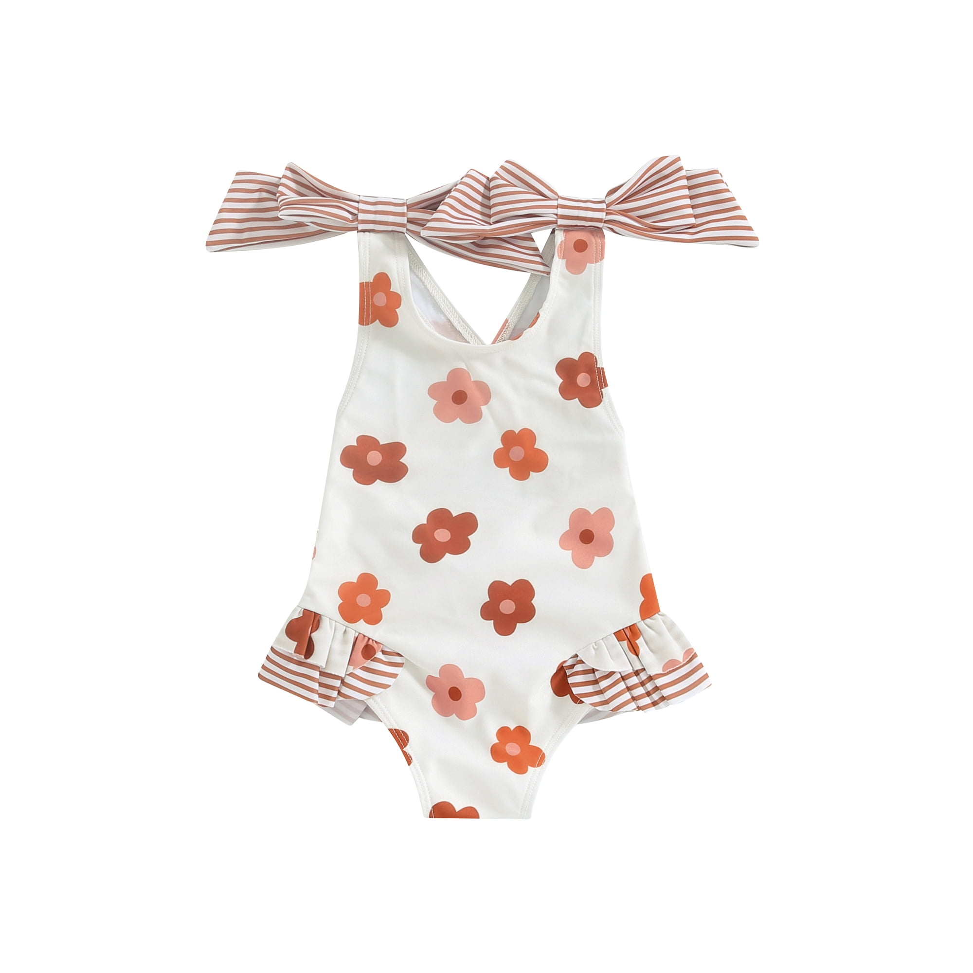Click here for Gupgi Kids Girls Floral Swimsuits 2 3 4 5 6 Years... prices