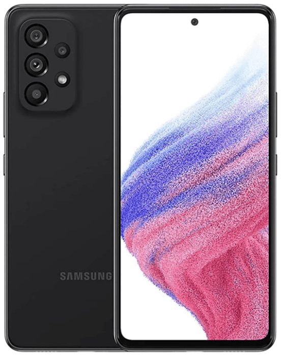 Samsung Galaxy A53 5G 128GB, ATT Unlocked Android Smartphone - Black ...