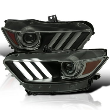 Spec-D Tuning Chrome Projector Headlights w/ LED Sequential Signal ...