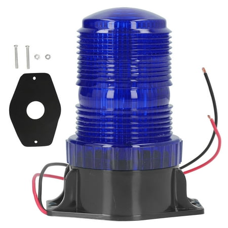 Forklift Strobe Light, LED Flashing Beacon DC10-110V 2 Prism Reflective ...