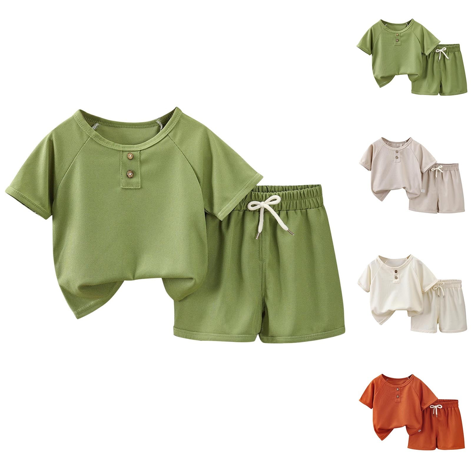 Click here for Eywgya Toddler Boys And Girls Casual Two-Piece Set... prices