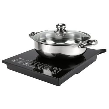 Aobosi 1800W Double Electric Induction Cooktop Stovetop Sensor Touch ...