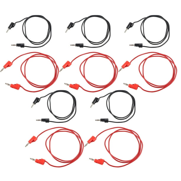 Banana Plug Test Cable, 4mm Wear Resistance High Mechanical Strength ...
