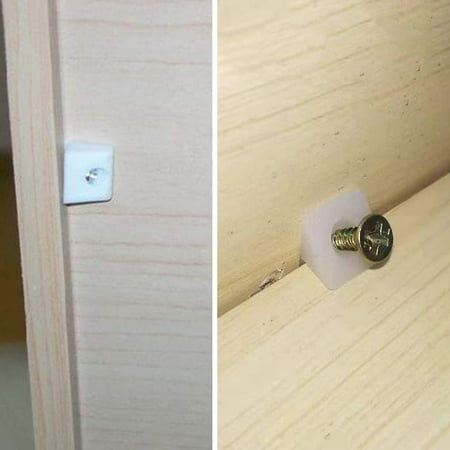 JOYWEI 80 Pieces Drawer Brace Reinforcement Repair Wedges, Drawer ...