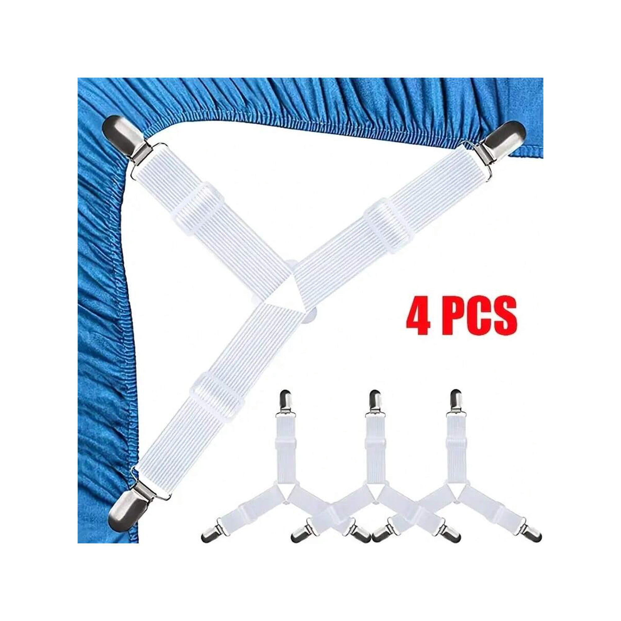 Click here for Linliming 4pcs Sheet Holder Strap Adjustable Elast... prices