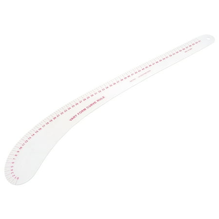 L-Square Ruler, Plastic Professional High Sewing Ruler French Curve For ...